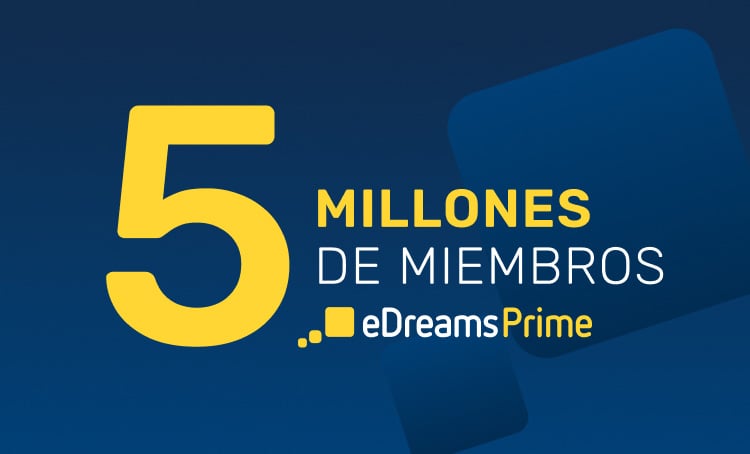 Encuentra ofertas de vuelos exclusivas con eDreams Prime USA