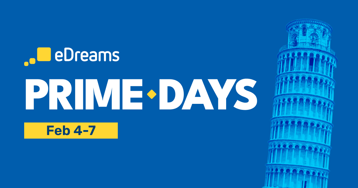 eDreams Prime Days: 5 days of best travel deals
