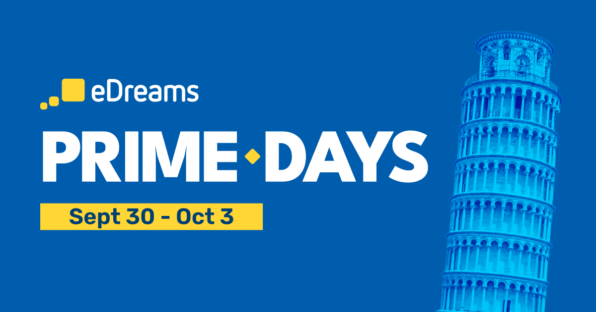eDreams Prime Days: 5 days of best travel deals